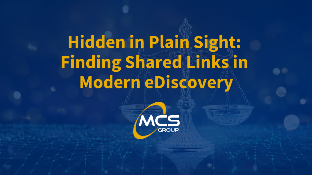 Hidden in Plain Sight: Finding Shared Links in Modern eDiscovery